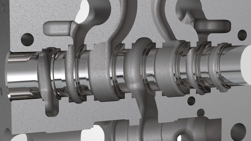 Spool bore hole | Kyocera Unimerco